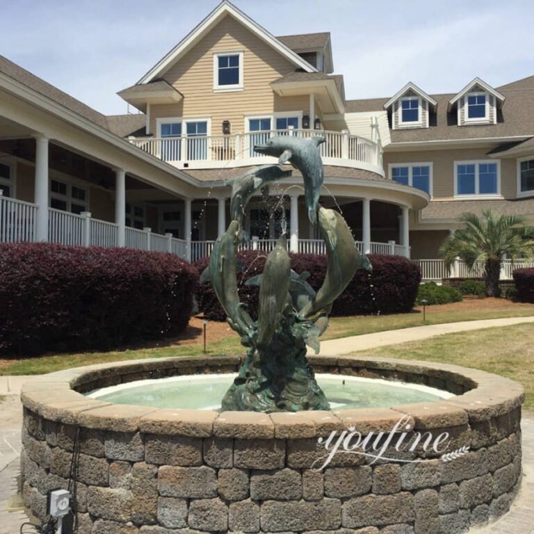 Bronze Fountains | Dolphin Animal Fountains - YouFine