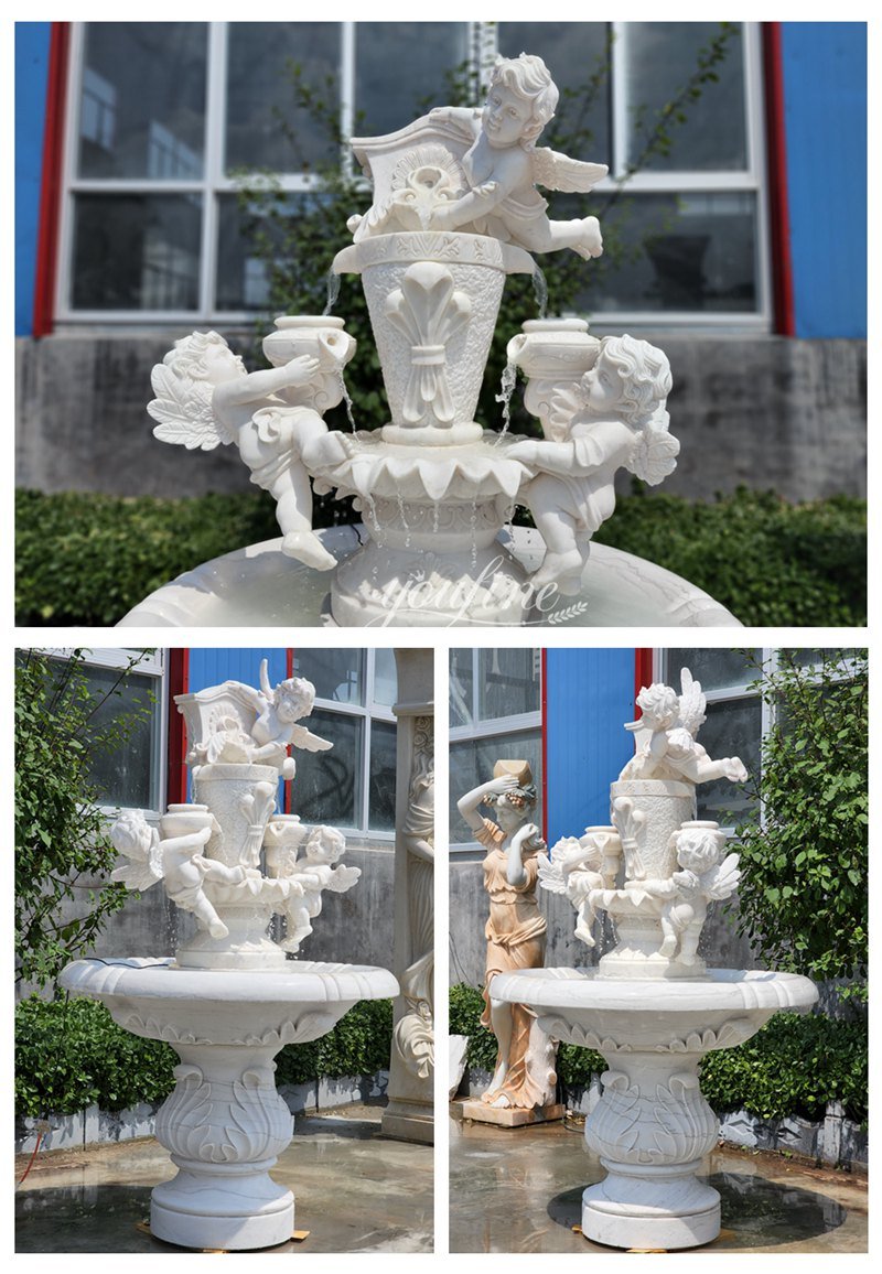 8 Popular Marble Angel Fountains for Outdoor Decor